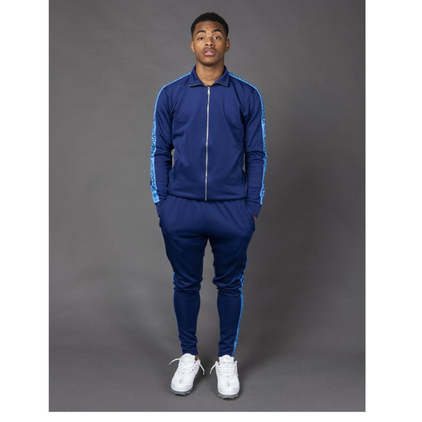CIRCA VIVENDI TRACKSUIT - BLUE / BLUE – Coke Lab